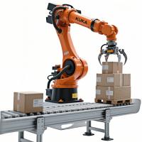 China KUKA KR 240 R3330 6 Axis Industrial Palletizing Robot 1 kW for Carton Stacking for sale