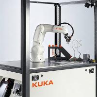 China KUKA KR6 R700 6kg Payload Handling Robot 700mm Reach Compact Gripper for sale