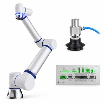 China Cost Effective Elite CS63 3kg Payload 624mm Reach High Precision Collaborative Robot Arm with Vacuum Pad for Pick and Place for sale
