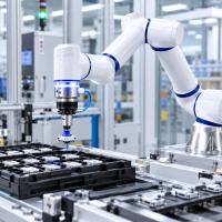 China Cost Effective Elite CS63 3kg Payload 624mm Reach High Precision Collaborative Robot Arm with Vacuum Pad for Pick and Place for sale