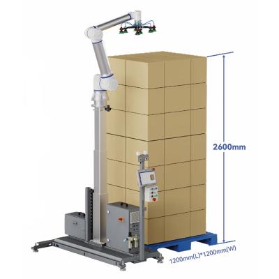 China Elite CPL07-CS620 Cobot Workstation 20kg Payload 1800mm Reach Collaborative Robot for End-of-Line Palletizing for sale