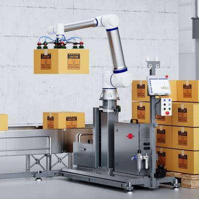 China Elite Robots CPF10-CS530H Collaborative Palletizing Workstation 30kg Payload 1522mm Reach Cobot for Carton Bag Stacking for sale