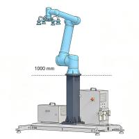 China Elite Robots CPF10-CS530H Collaborative Palletizing Workstation 30kg Payload 1522mm Reach Cobot for Carton Bag Stacking for sale