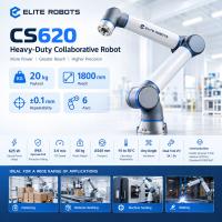 China Long Reach High Precision Elite CS620 6-Axis 20kg Payload 1800mm Collaborative Robot for sale