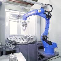 China Yaskawa GP12 12kg Payload Handling Robot 1440mm Reach CNC Machining Center for sale