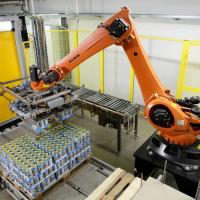 China KUKA KR150 R2700-2 150kg Payload Palletizing Robot 2700mm Reach High Speed for sale