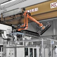 China KUKA KR70 R2100-2 70kg Bending Machine Tending Robot 2100mm Reach for sale