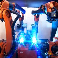 China KUKA KR12 R1450-3 12kg Payload Welding Robot 1450mm Reach Arc HW for sale