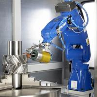 China Yaskawa GP8 8kg Payload Handling Robot 727mm Reach Narrow Space CNC Loading for sale