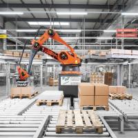 China KUKA KR40 PA 40kg Payload Palletizing Robot 2091mm Reach 4-Axis IP65 for sale