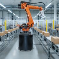 China KUKA 140-240kg Payload Palletizing Robot for Handling and Stacking for sale