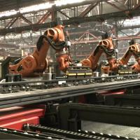China KUKA 140-240kg Payload Palletizing Robot for Handling and Stacking for sale