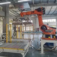 China KUKA 800kg Payload Palletizing Robot 3200mm Reach Gripper Steel for sale