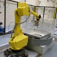 China FANUC R-2000iC/165F 165kg Payload Grinding Robot 6-Axis Belt Sander for sale