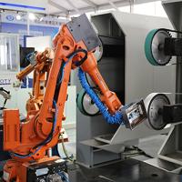 China KUKA KR50 R2100-2 50kg Payload Grinding Robot 2100mm Reach Surface Treatment for sale