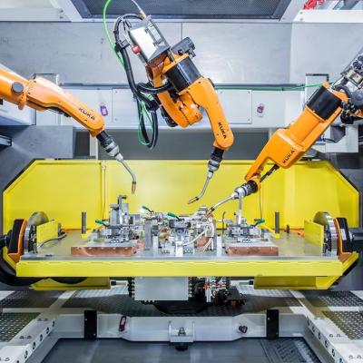 China KUKA KR8 R2100-2 Arc HW 8kg Payload Welding Robot 2100mm Reach 6-Axis IP65 for sale
