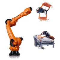 China KUKA KR50 R2500 50kg Payload Handling Robot 6-Axis Palletizing Workstation for sale