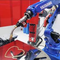 China Yaskawa Motoman GP12 12kg Payload Welding Robot MIG MAG Automatic Solution for sale