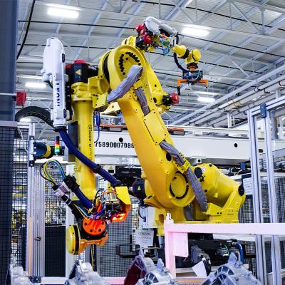 China FANUC R-2000iC/165R 165kg Payload Palletizing Robot 3095mm Reach Stacking for sale