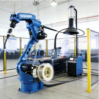 China Yaskawa 6-Axis Welding Robot Workstation for Arc and Spot Welding for sale