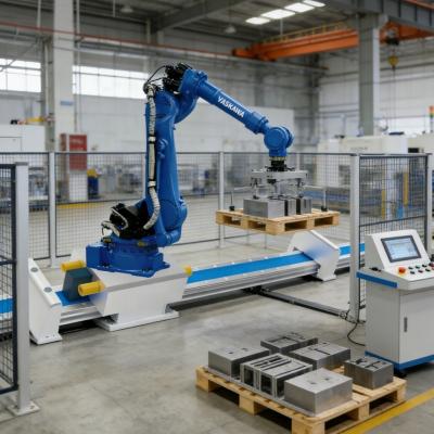China Yaskawa GP180 180kg Payload Palletizing Robot 2702mm Reach Handling for sale
