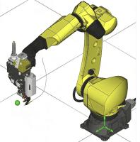 China FANUC M-20iD/25 25kg Payload Welding Robot 1831mm Reach Laser Wire Filling for sale