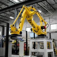 China FANUC M-410iC/110 110kg Payload Palletizing Robot 4-Axis Robotic Arm Gripper for sale