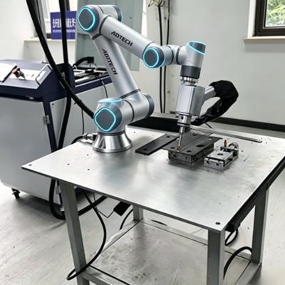 China Step Desktop Cobot Welding CNC Flexible Workstation Industrial Lightweight Easy for sale