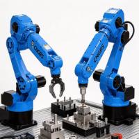 China 8kg Payload 950mm Reach Compact Assembly Industrial Robot Arm +/-0.05mm Repeatability for sale