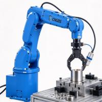 China 8kg Payload 950mm Reach Compact Assembly Industrial Robot Arm +/-0.05mm Repeatability for sale