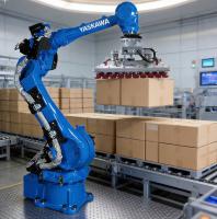 China Yaskawa PL320 320kg Payload Palletizing Robot 4-Axis High Speed Stacking for sale