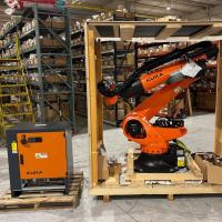 China KUKA KR120 R1800 120kg Payload Handling Robot 1803mm Reach Production Line for sale