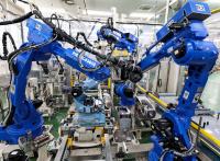 China Yaskawa GP180 180kg Payload Handling Robot with Gripper for sale