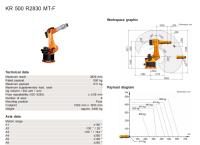 China KUKA KR500 R2830 MT-F 500kg Payload Foundry Robot 2826mm Reach IP67 for sale