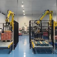 China FANUC R-2000iC/125L 125kg Payload Palletizing Robot Bag Carton Handling for sale