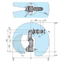 China Yaskawa GP4 5kg Payload Assembly Robot 550mm Reach 6-Axis Pick and Place for sale