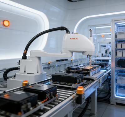 China KUKA KR6 R600 Z200-2 SCARA Robot 6kg Payload 600mm Reach 4-Axis for sale