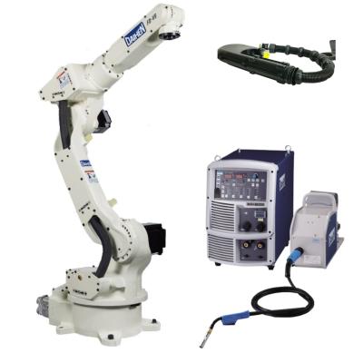 China OTC FD-V8 8kg Payload Welding Robot 1437mm Reach 6-Axis Workstation for sale