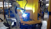 China OTC FD-V8 8kg Payload Welding Robot 1437mm Reach 6-Axis Workstation for sale
