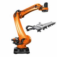 China KUKA KR180 R3200-2 PA 180kg Payload Palletizing Robot 3195mm Reach for sale