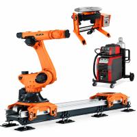 China KUKA KR180 R3200-2 PA 180kg Payload Palletizing Robot 3195mm Reach for sale