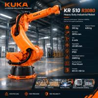 China KUKA KR 510 R3080 6 Axis Industrial Robot Arm 3076mm Reach Heavy Duty Palletizing with Sponge Gripper for Automotive Foundry for sale