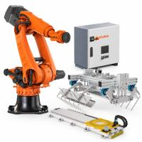 China KUKA KR 800 R2800-2 6 Axis Industrial Robot Arm with Manipulate Gripper Heavy Duty Material Handling for Automotive Foundry for sale