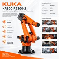 China KUKA KR 800 R2800-2 6 Axis Industrial Robot Arm with Manipulate Gripper Heavy Duty Material Handling for Automotive Foundry for sale