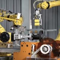 China CE Certified FANUC M-710iD/70 6 Axis Multipurpose Robot 70kg Payload for Water Pump Assembly Line for sale