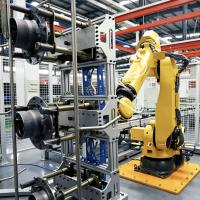China FANUC R-2000iC/210F 6 Axis Robot 210kg Payload for Semi Trailer Axle Machining Powder Coating Assembly Welding and Handling for sale