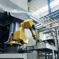 China CE Certified FANUC R-1000iA/100F 6 Axis Industrial Robot 100kg Payload for Magnesium Alloy Die Casting Handling for sale