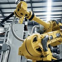 China CE Certified FANUC R-1000iA/100F 6 Axis Industrial Robot 100kg Payload for Magnesium Alloy Die Casting Handling for sale