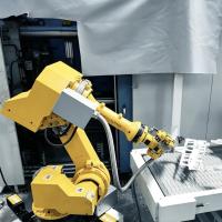 China CE Certified FANUC R-1000iA/100F 6 Axis Industrial Robot 100kg Payload for Magnesium Alloy Die Casting Handling for sale