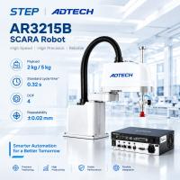 China High Precision STEP ADTECH AR3215B Industrial Lightweight SCARA Robot 5kg Load with Vacuum Pad for Assembly Pick and Place for sale